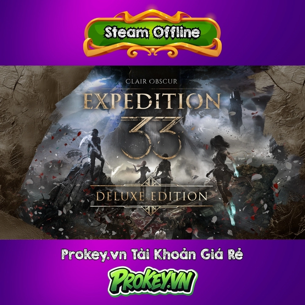 Clair Obscur: Expedition 33 Deluxe Edition Việt Hoá - Steam Offline - Prokey.vn | Tài khoản ...